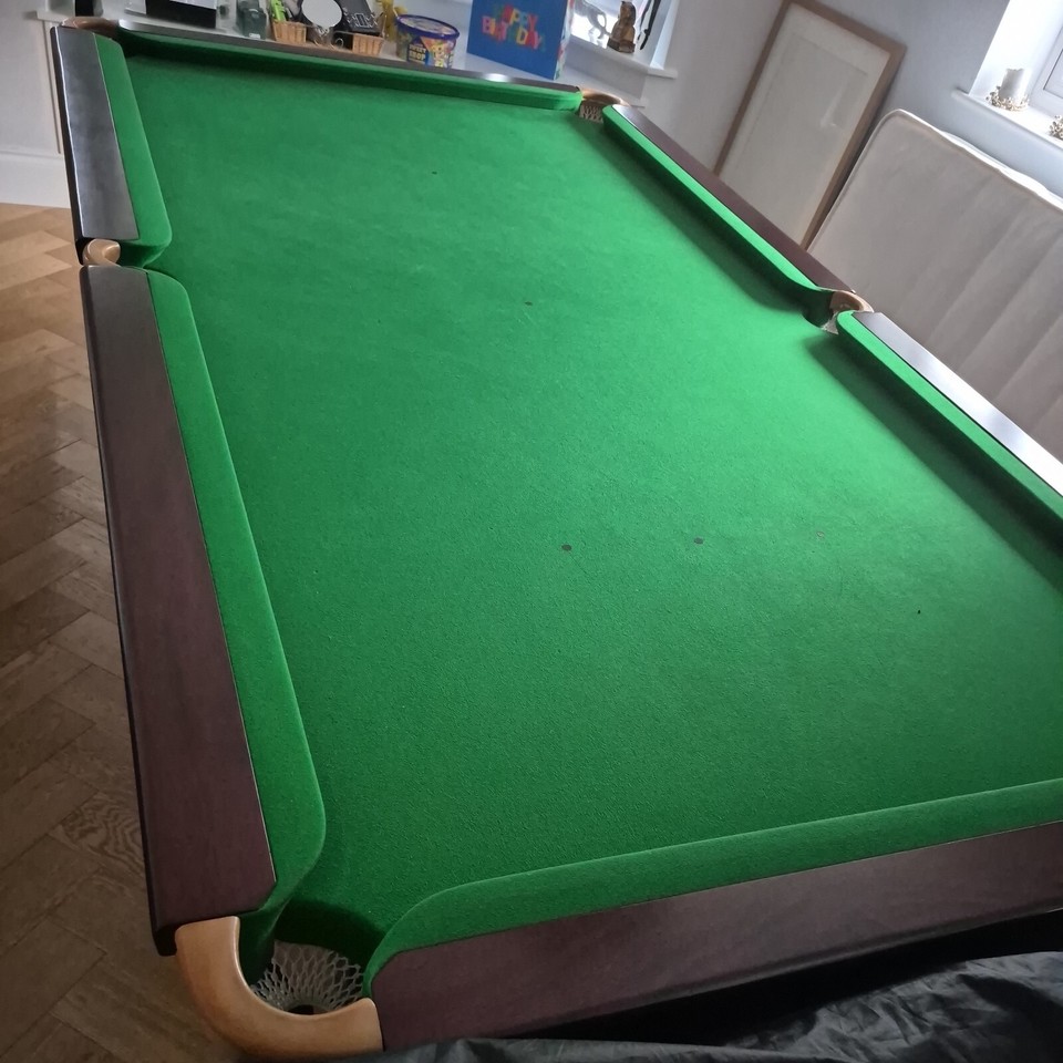 oak snooker table full sized | eBay UK