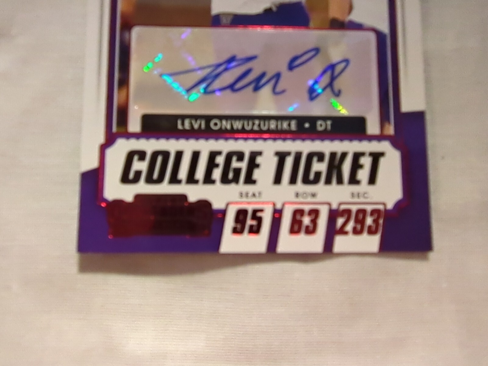 2021 Panini Contenders Draft Picks - College Ticket Autographs #229 ...