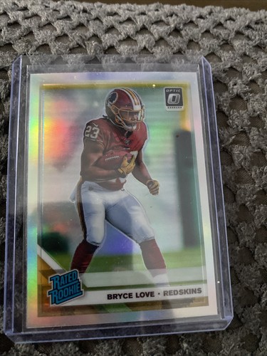 2019 Panini Donruss Optic Bryce Love Holo Prizm #182 Washington ...
