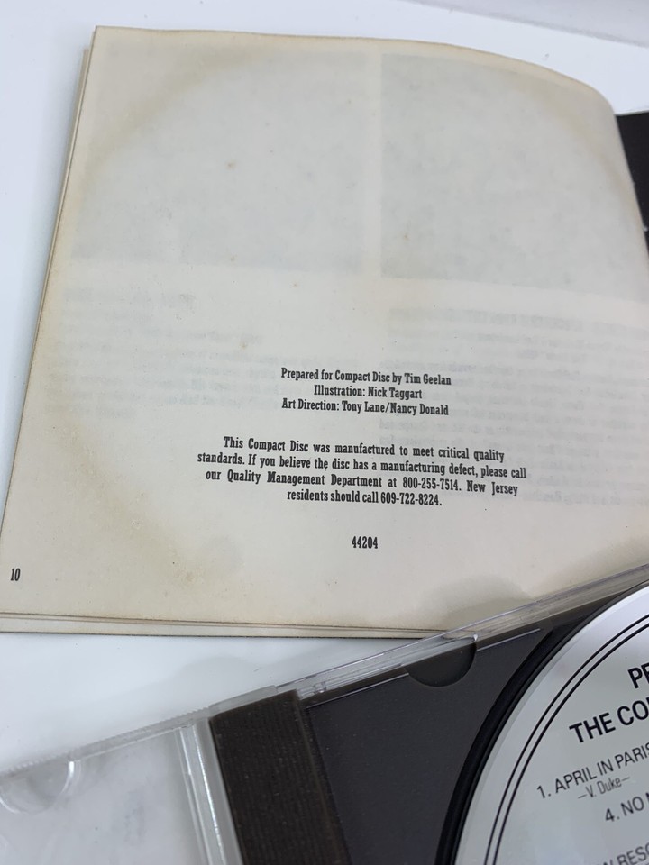 Perspectives The Columbia Jazz Sampler CD CKX44204 1988 Early DADC ...