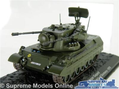 FLAKPANZER GEPARD MODEL TANK MILITARY ARMY GERMANY 1979 1:72 SCALE IXO ...