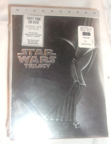 STAR WARS TRILOGY DVD BOX SET WIDESCREEN EDITION NEW STILL SEALED | eBay