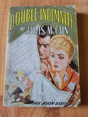 Double Indemnity by James M Cain 1943 Paperback Book from Avon Book Company | eBay
