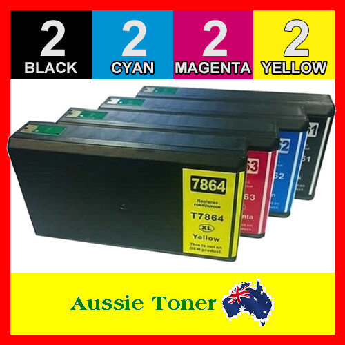 8x Generic Ink Cartridges 786 786XL for Epson WorkForce Pro WF-4630 WF ...