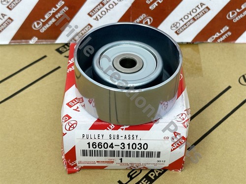 16604-31030 Toyota Genuine Pulley Sub-Assy Idler No.2 1660431030 OEM | eBay