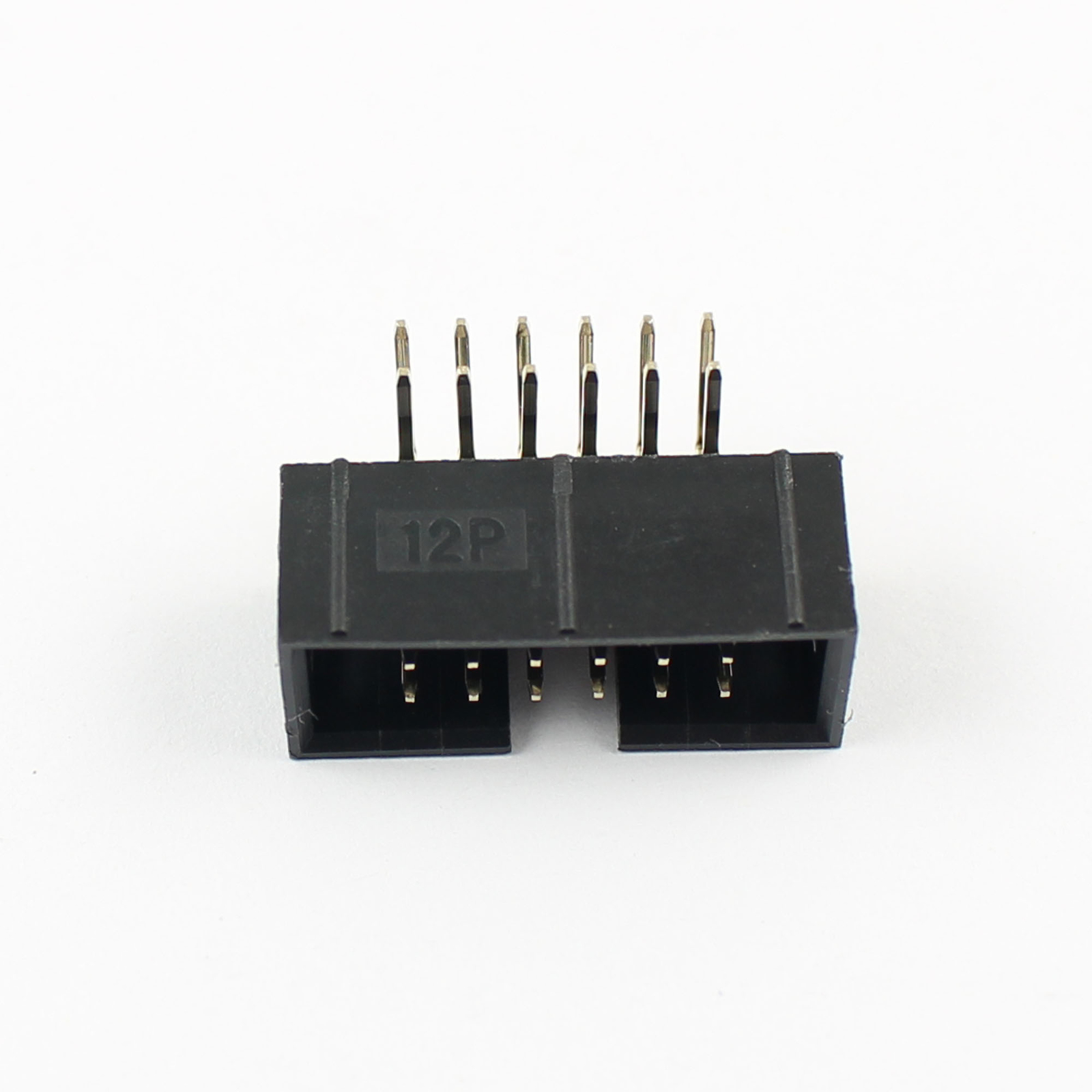 20Pcs 2.54mm 2x6 Pin 12 Pin Right Angle Male Shrouded IDC Box Header ...