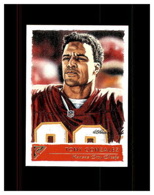 2001 Topps Gallery Football Card #91 Tony Gonzalez CHIEFS MINT | eBay