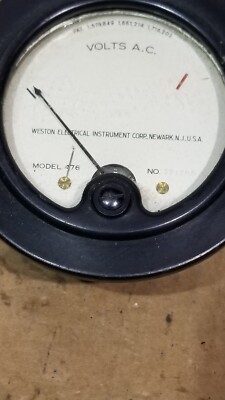 Panel Meters - Vintage Weston Model
