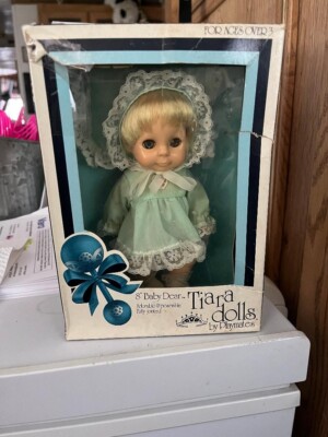 Vintage Tiara Dolls By Playmates 8” Baby Dear Doll 1981 Hong Kong ...