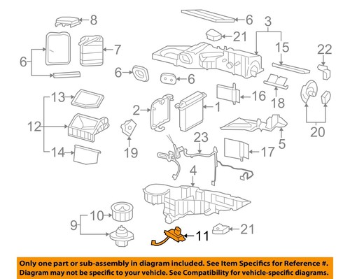 GM OEM 07-23 Acadia Limited Evaporator Heater Components-Resistor ...