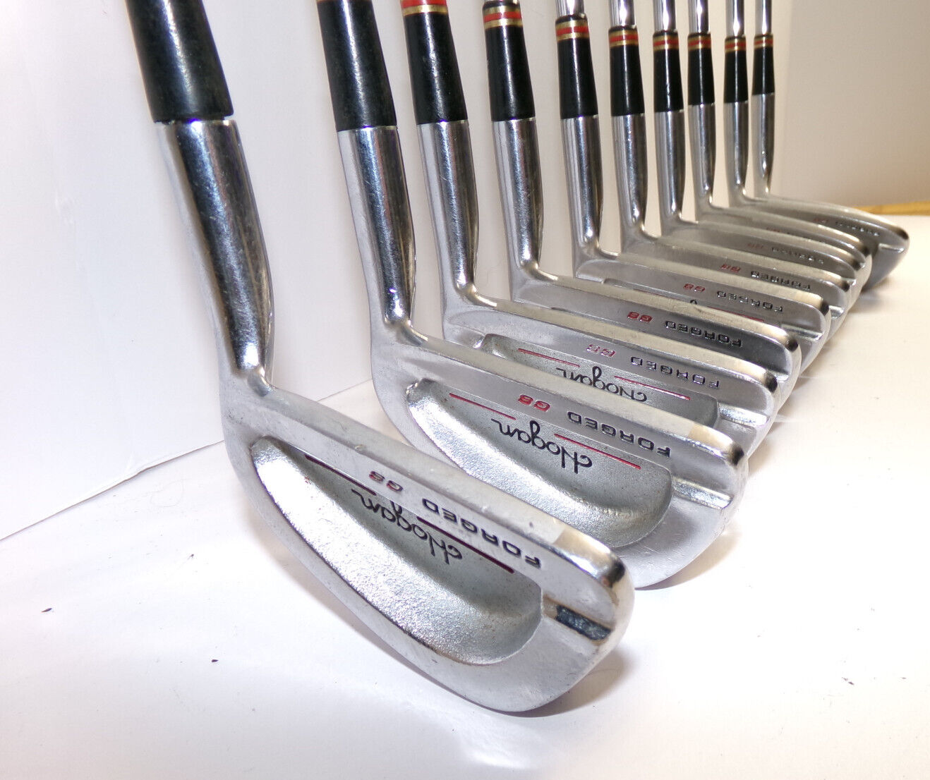 Ben Hogan Edge Forged GS Iron Set 2-E + SW Regular Flex Apex (3) Steel ...