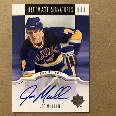 Joe Mullen St Louis Blues 2007/08 Upper Deck Ultimate Signatures ...