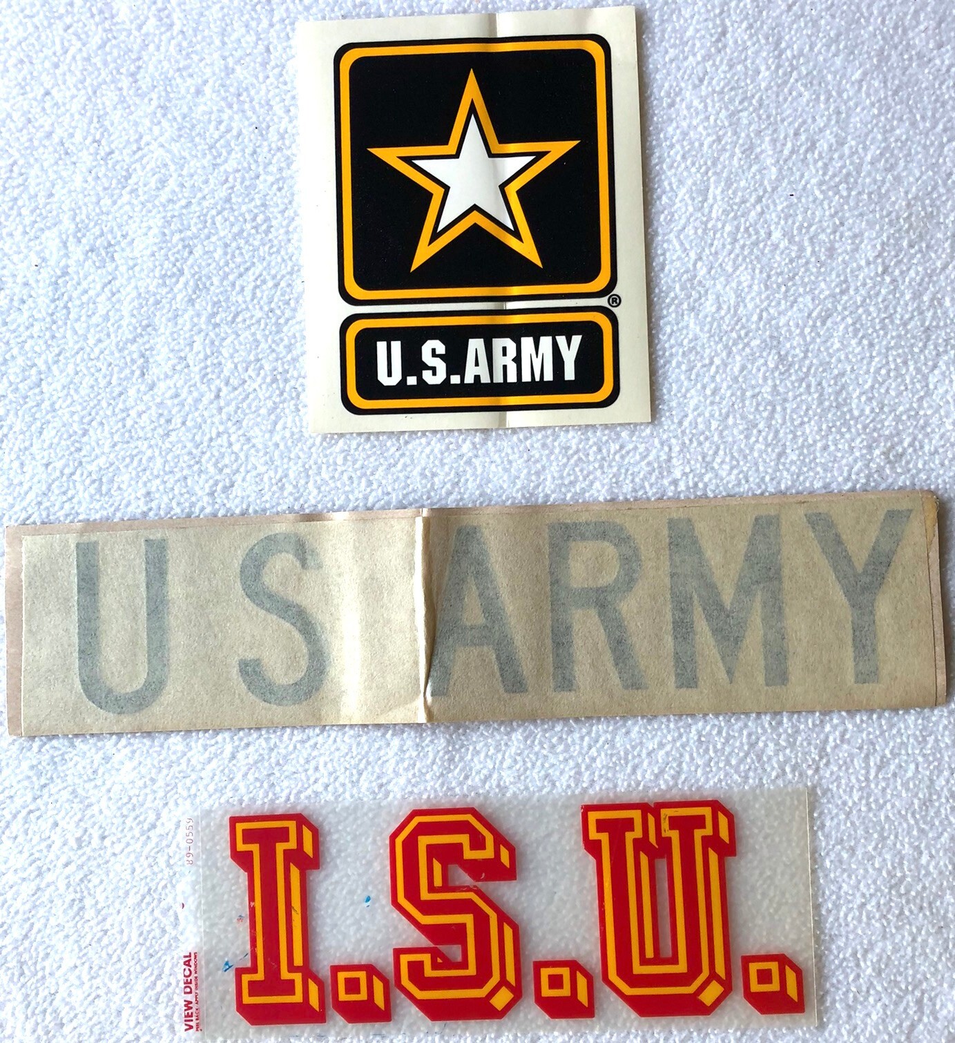 Set of 3 US ARMY Decal Bumper Stickers | eBay