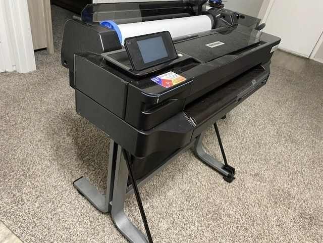 Large format printer plotter 24 in | eBay