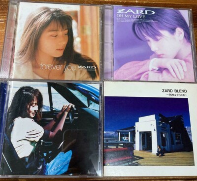 ZARD 4 CD SET - OH MY LOVE - forever you - Eien - ZARD BLEND SUN & MOON ...