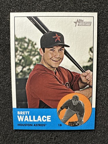 BRETT WALLACE #230 2012 Topps Heritage Baseball QTY Houston Astros | eBay