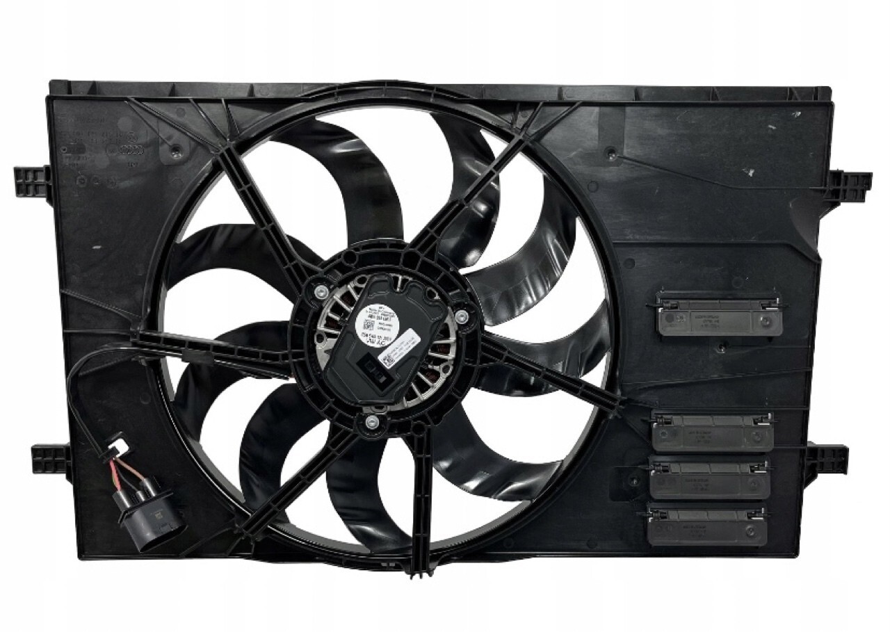 AUDI A3 VW GOLF SKODA OCTAVIA SEAT LEON RADIATOR FAN WITH FAN COWL ...