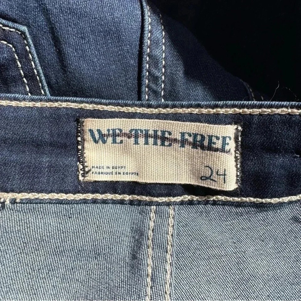 NWT Free People Just Float On Flare Jeans Denim High Rise We The Free ...