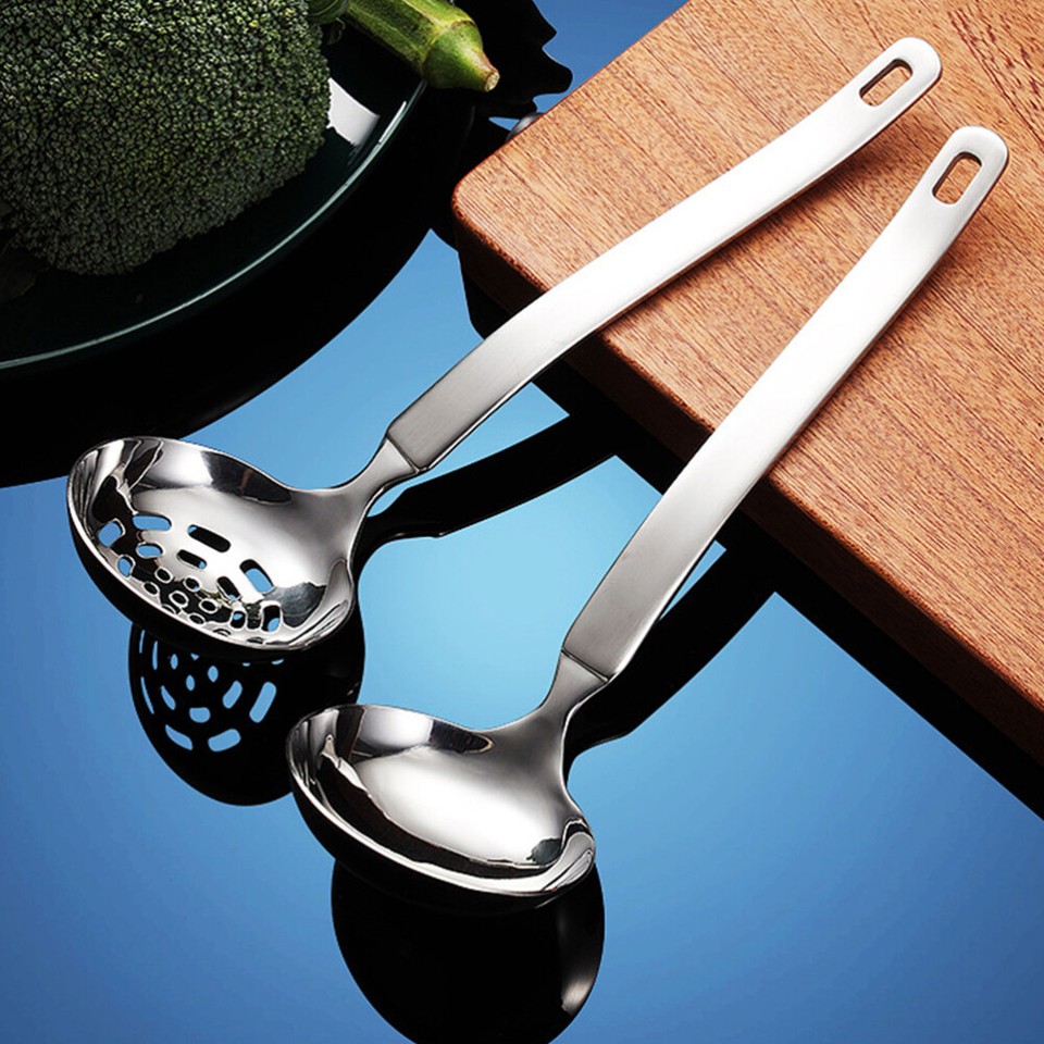 5 Sets Spoon Stainless Steel Hot Pot Ladle Soup Ladles for Serving ...