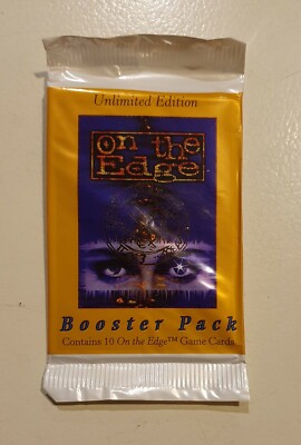 On the Edge CCG Collectible Card Game Unlimited Edition Booster Pack ...