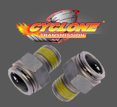 4L60E 4L65E COOLER LINE FITTINGS X2 PUSH IN TYPE 4L80E FRONT | eBay