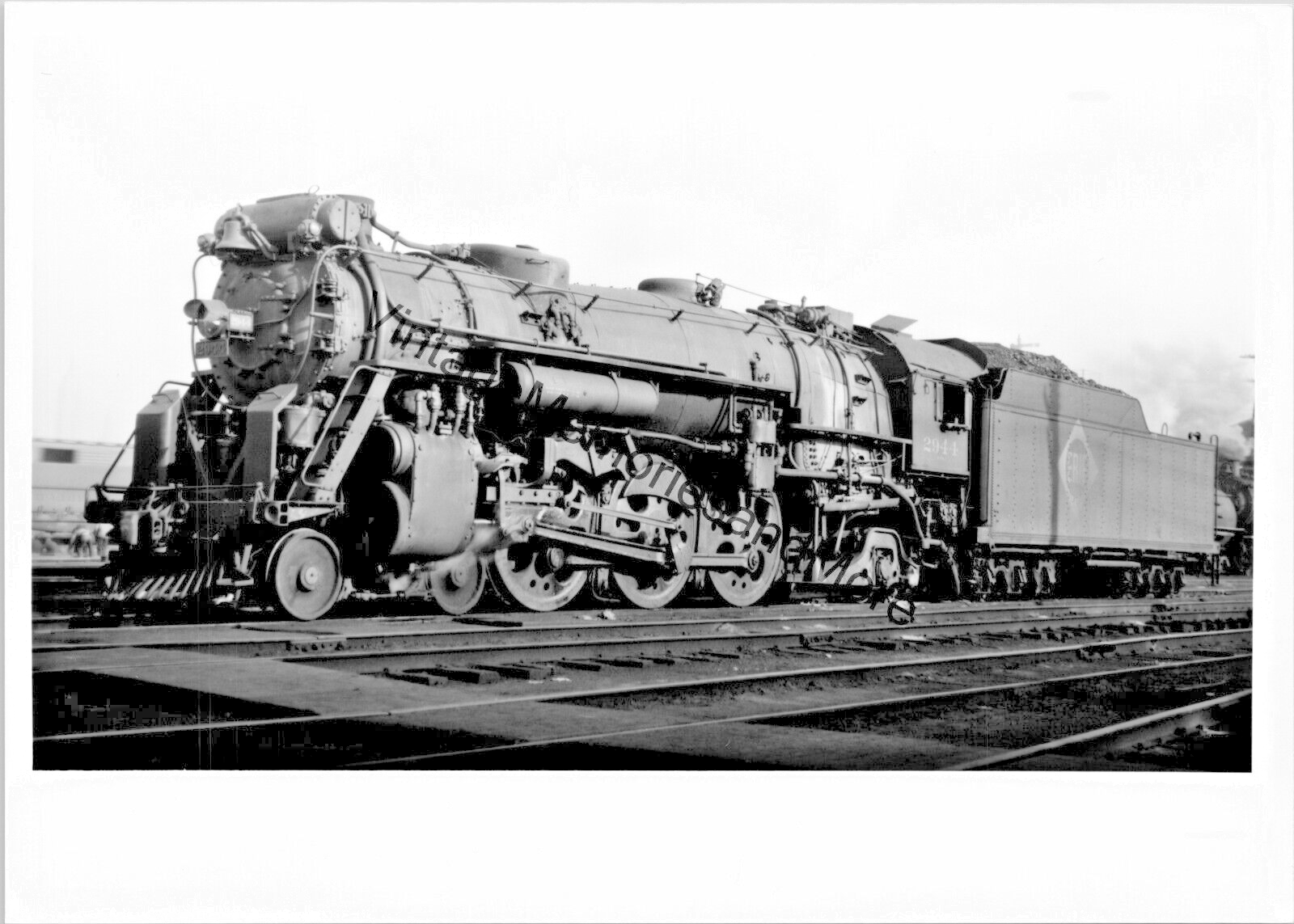 Vintage Erie Railroad 2944 Steam Locomotive T3-483 | eBay