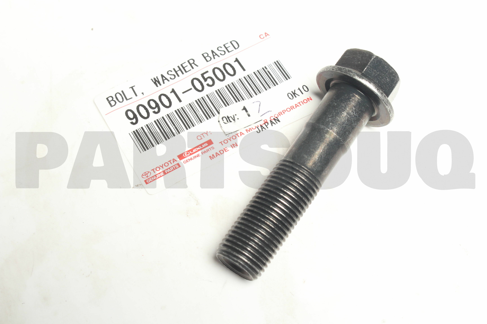 9090105001 Genuine Toyota BOLT (FOR REAR AXLE CARRIER), RH/LH 90901 ...