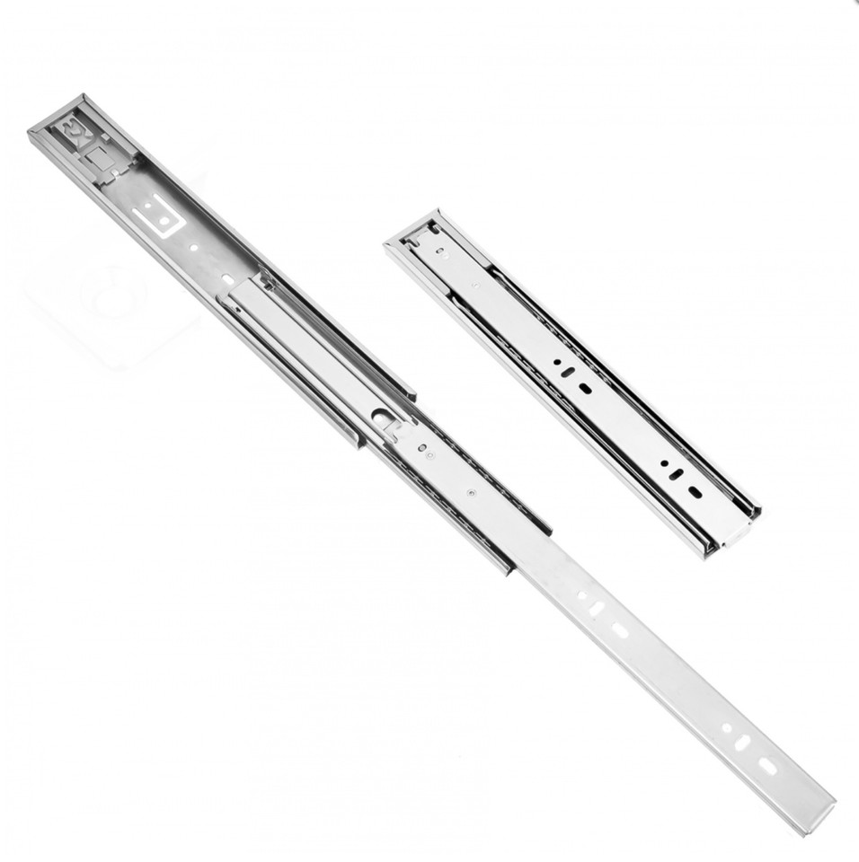 Drawer push to open Soft Close Full Extension Drawer Slide Telescopic ...