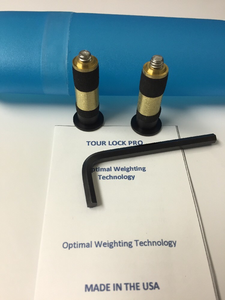 Tour Lock Pro 2-25gram Counter Weight (Black) for Driver/woods w/Manual ...