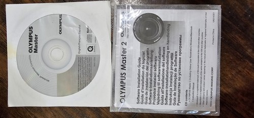 Olympus Digital Master And Master 2 Disk CD Software | eBay