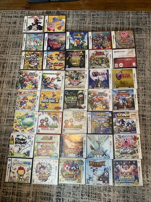 Nintendo DS And 3DS Empty Game Case Lot Of 37 | eBay