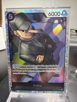 NM One Piece TCG Kaku SR OP03-080 Pillars of Strength 2023 | eBay