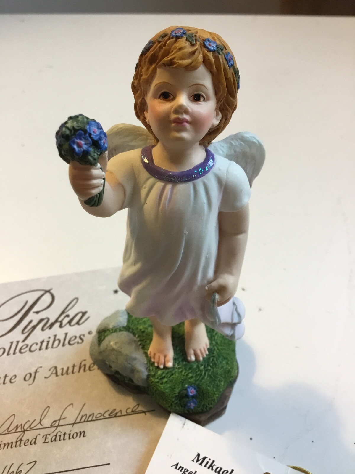 PIPKA "Mikaela, Angel of Innocence" L/E -- Design #13810, Earth Angels ...