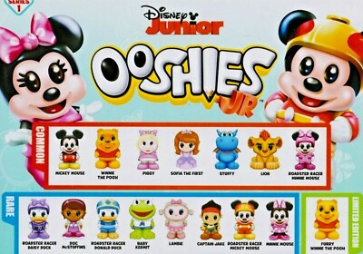 OOSHIES JUNIOR Common, Rare & Limited Edition Disney Junior's - Choose ...
