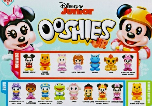 OOSHIES JUNIOR Common, Rare & Limited Edition Disney Junior's - Choose ...