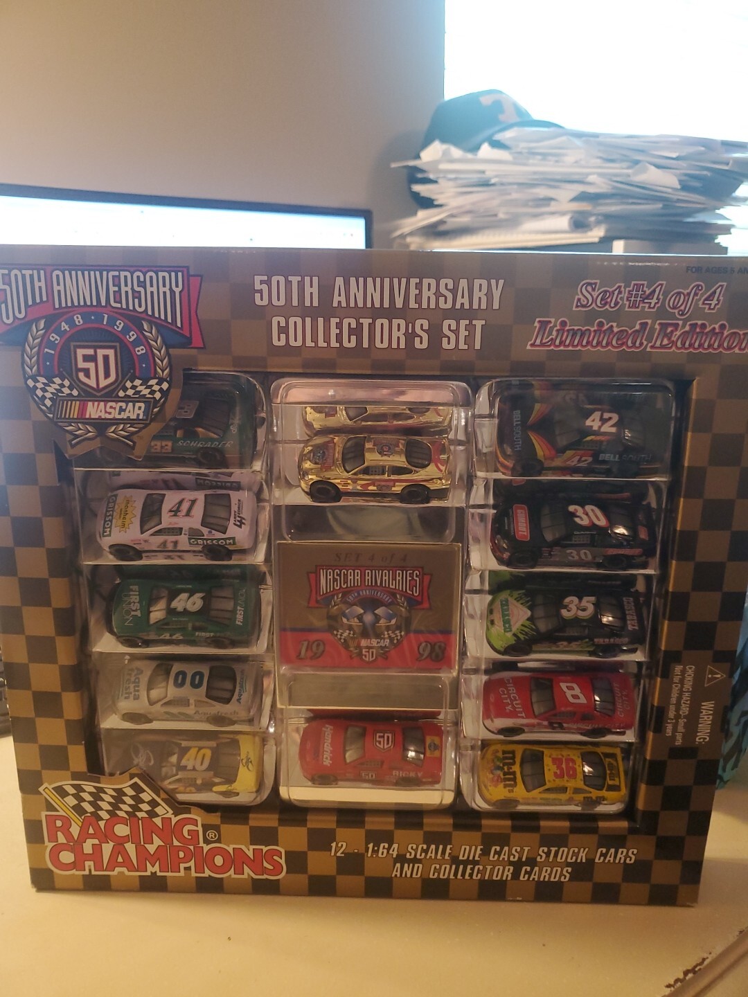 Racing Champions 50th Anniversary NASCAR Collectors Set #4 of 4 1:64 ...