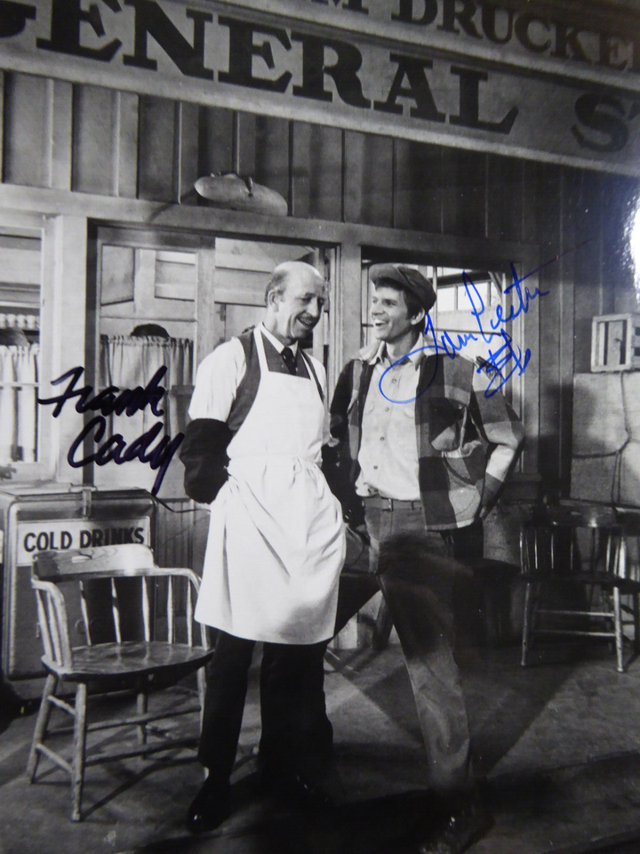 GREEN ACRES FRANK CADY & TOM LESTER RARE SIGNED UNINSCRIBED AUTOGRAPH ...