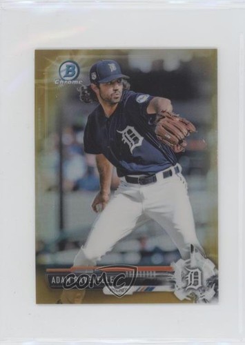 2017 Bowman Chrome Minis Prospects Gold Refractor /50 Adam Ravenelle # ...