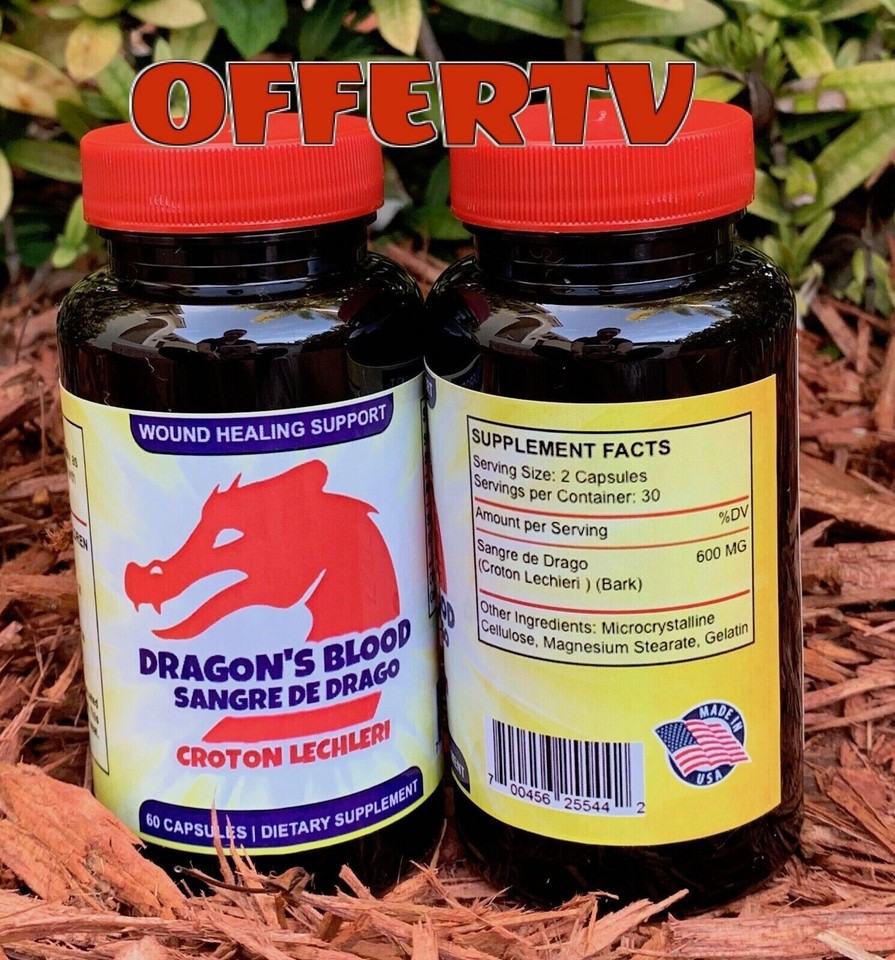 2 SANGRE DE DRAGO DRAGON'S BLOOD ANTI-INFLAMMATORY CROTON LECHLERI ...