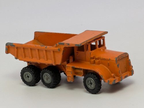 Vintage Autocar Mercury #508 Dump Truck Diecast Toy USA Orange | eBay
