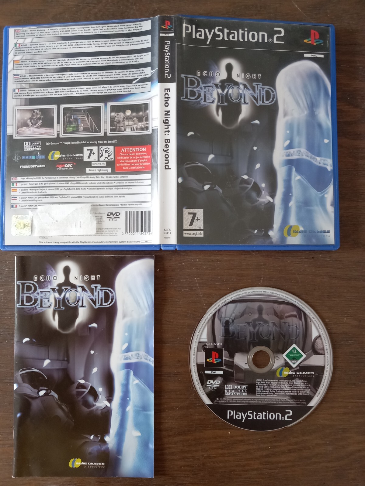 Echo Night Beyond PlayStation 2 PAL - Prix - Photo - Présentation