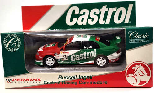 Classic Carlectables 1:43 Russell Ingall Castrol Racing Commodore No ...