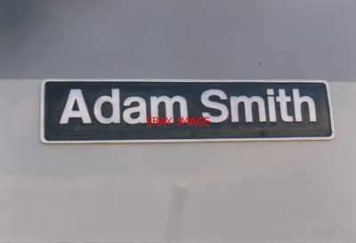 PHOTO NAMEPLATE CLASS 60 LOCO NO 60057 ADAM SMITH | eBay UK