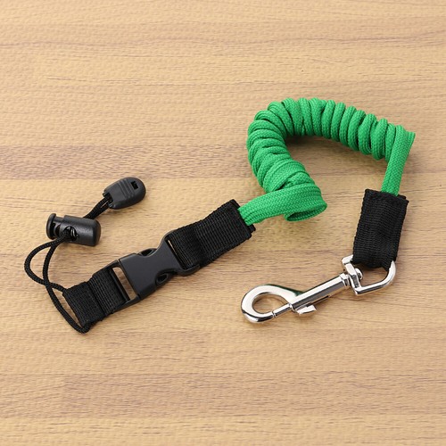 Elastic Paddle Leash Fishing Rod Safety Cord Tether Hook for Kayak ...