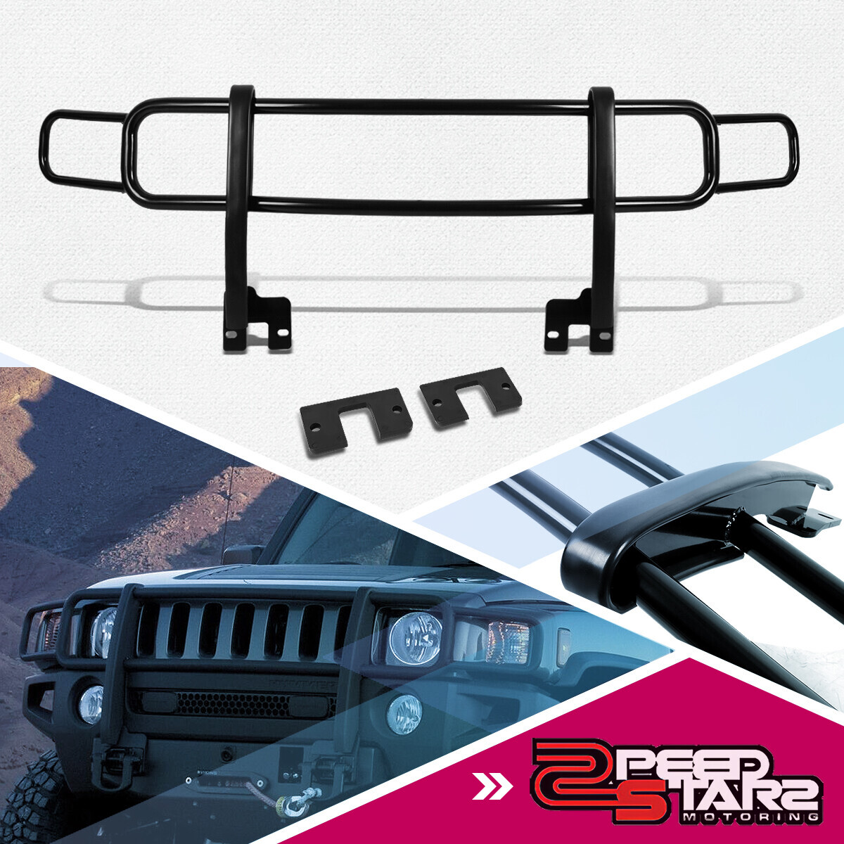 Brush Guard Hummer H3x YIKATOO® Brush Grill Guard For 2006 2011