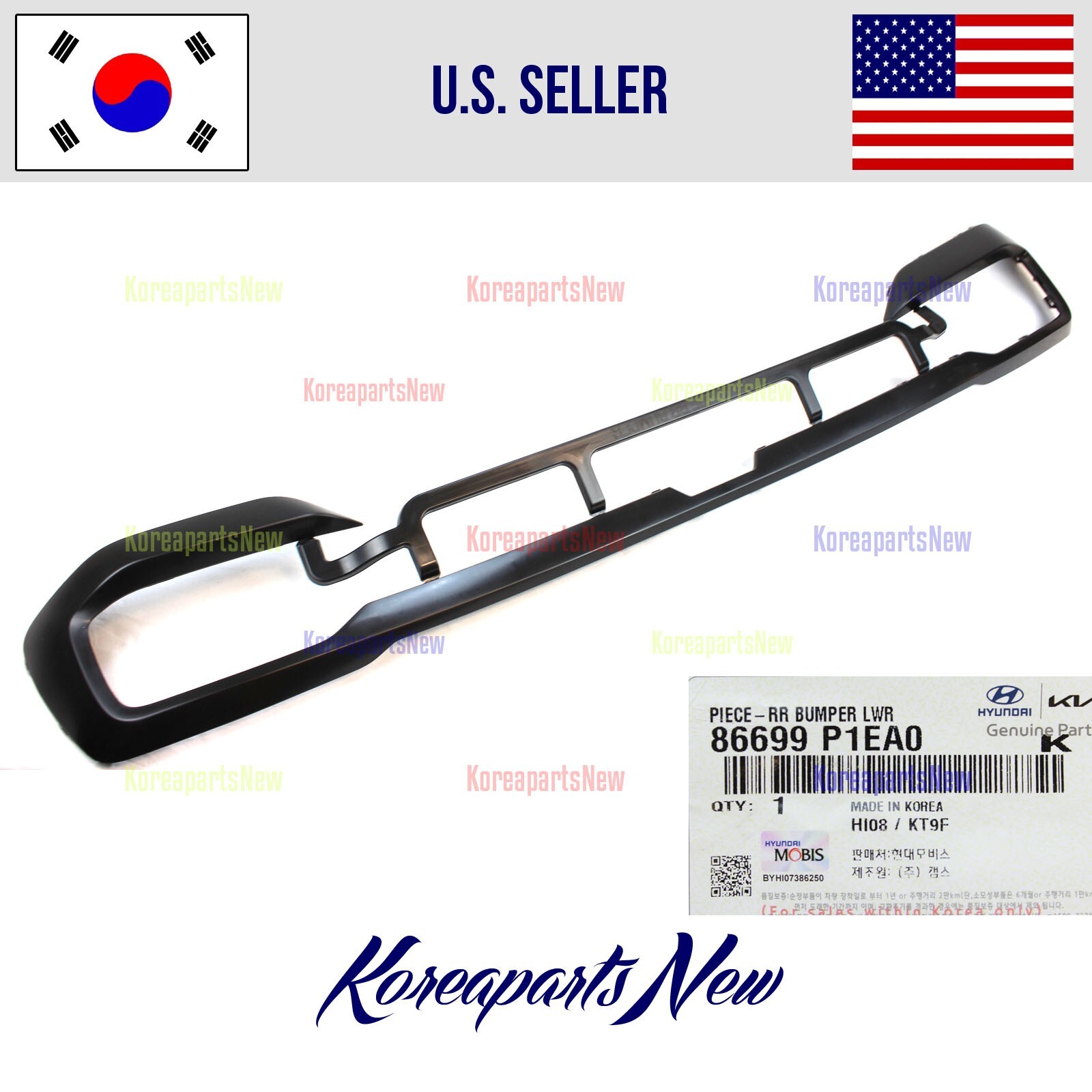 REAR Bumper Molding Cover 86699P1EA0 ⭐OEM⭐ Kia Sportage X-Pro | X-Line ...