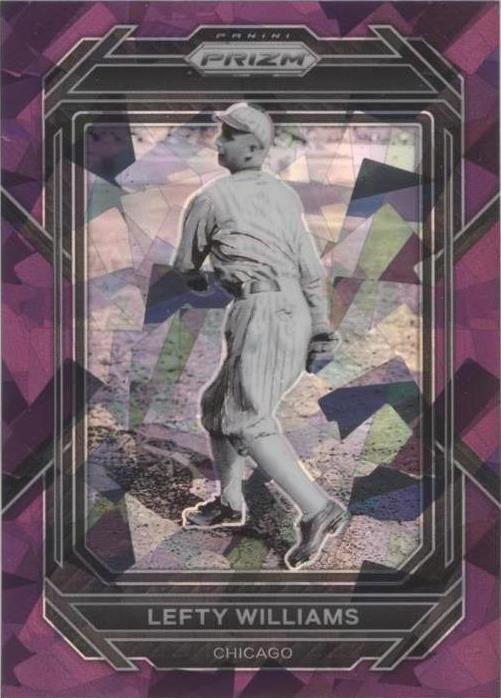 2023 Panini Prizm - Lefty Williams #227 Purple Ice Prizm (RC) for sale ...