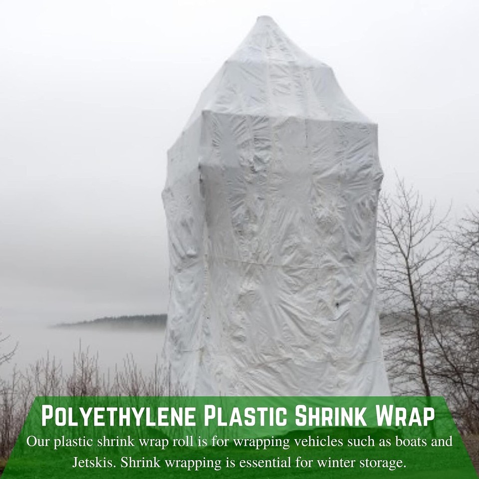 Farm Plastic Supply - 10 Mil String Reinforced Plastic Shrink Wrap | eBay