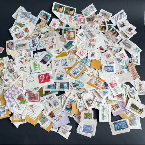 Lot of 700 US Postage Stamps Collection Used Postmarked | eBay