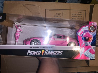🎅 Power Ranger 🎁FT-1 Concept PINK RANGER Jada Diecast Metal 1:24 | eBay